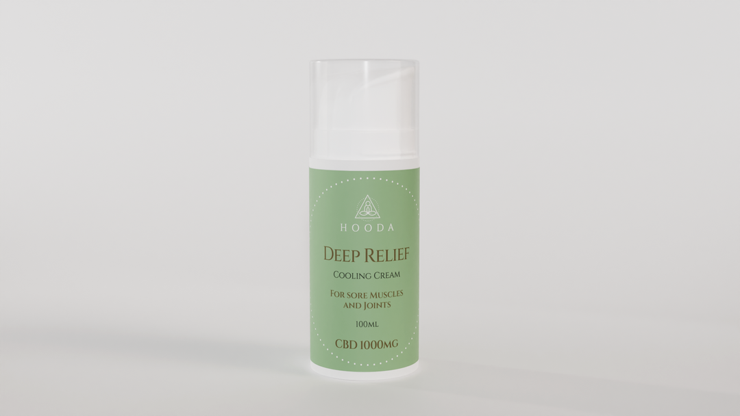 CBD Deep Relief Cream 1000mg – Hooda Health